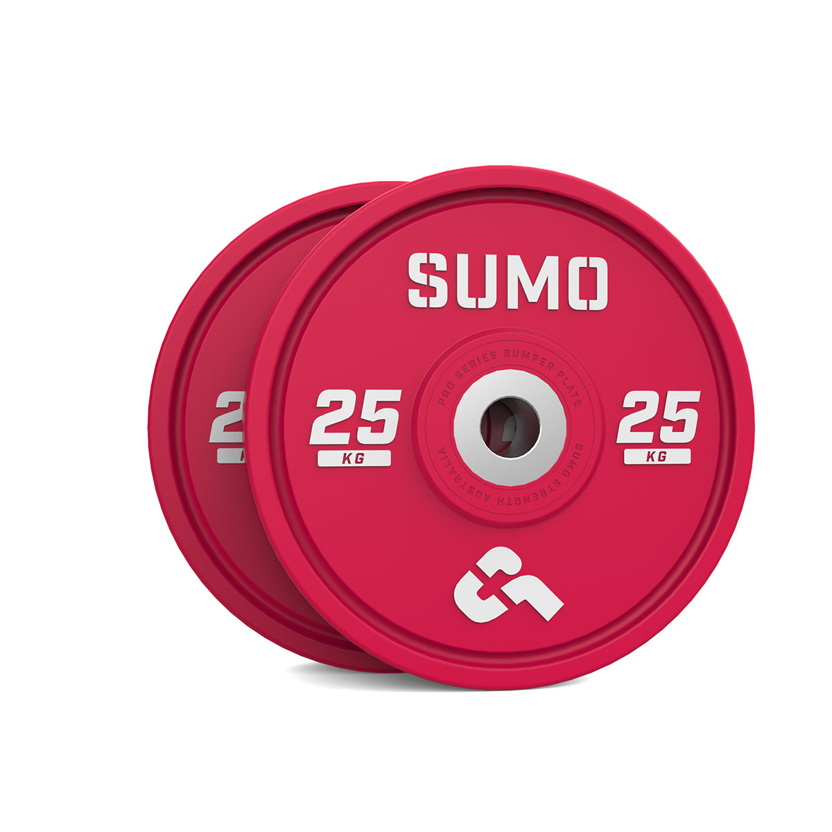 25KG Pro Series Bumper Plate (Pair) – Sumo Strength