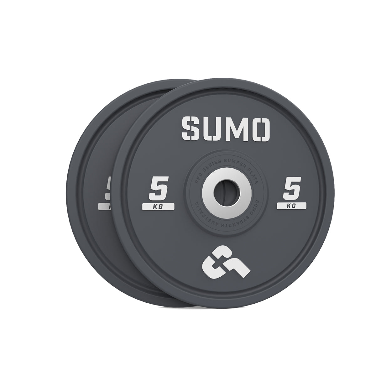 5KG Pro Series Bumper Plate (Pair) – Sumo Strength