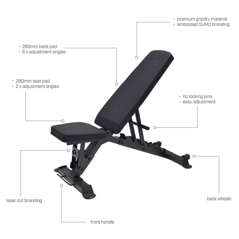 Adjustable Bench 2.0 – Sumo Strength