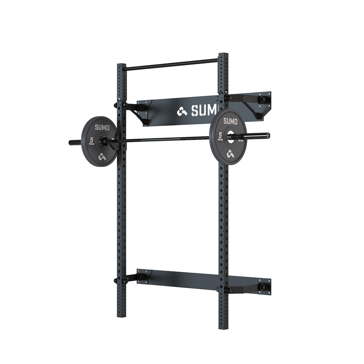 Fold Up Wall-Mounted Rack – Sumo Strength