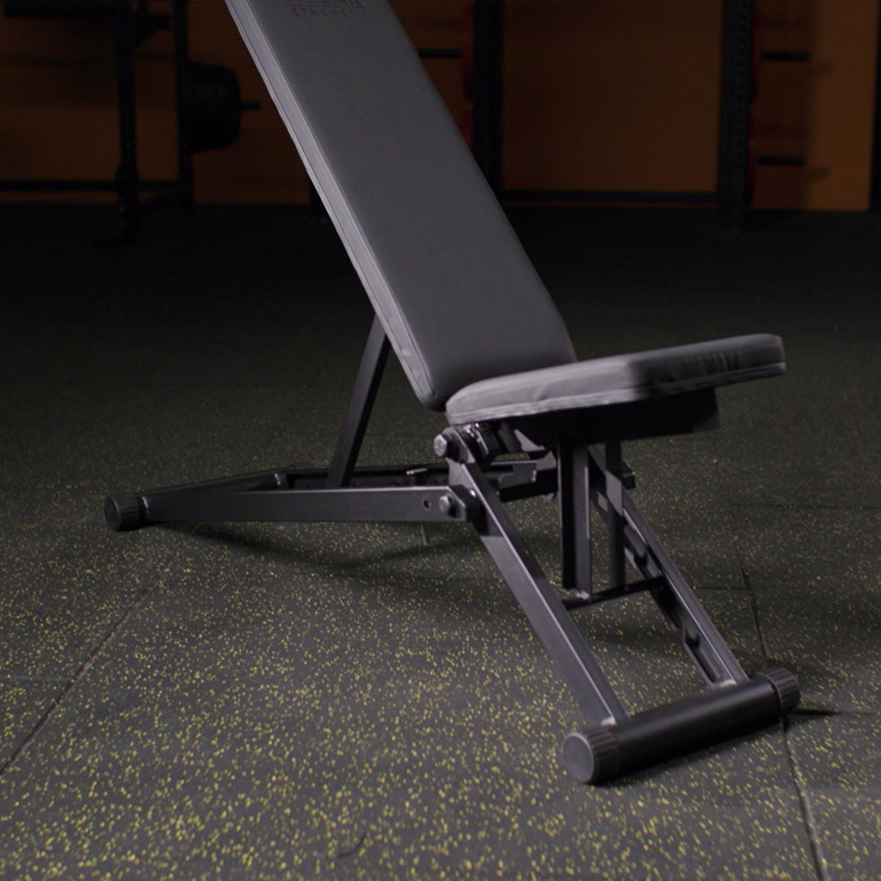 Fold Away Adjustable Bench – Sumo Strength