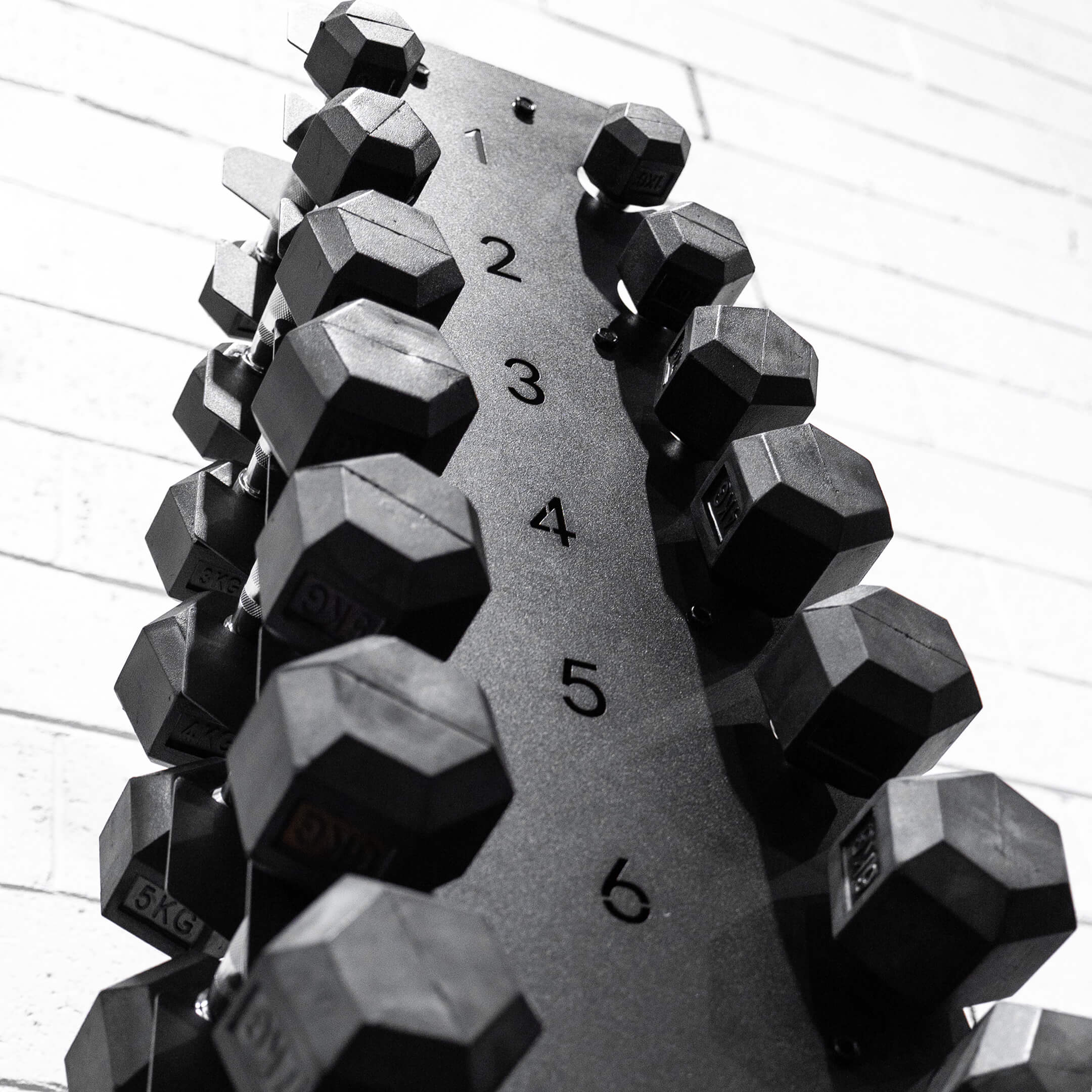 Hex Dumbbell Racks - Sumo Strength